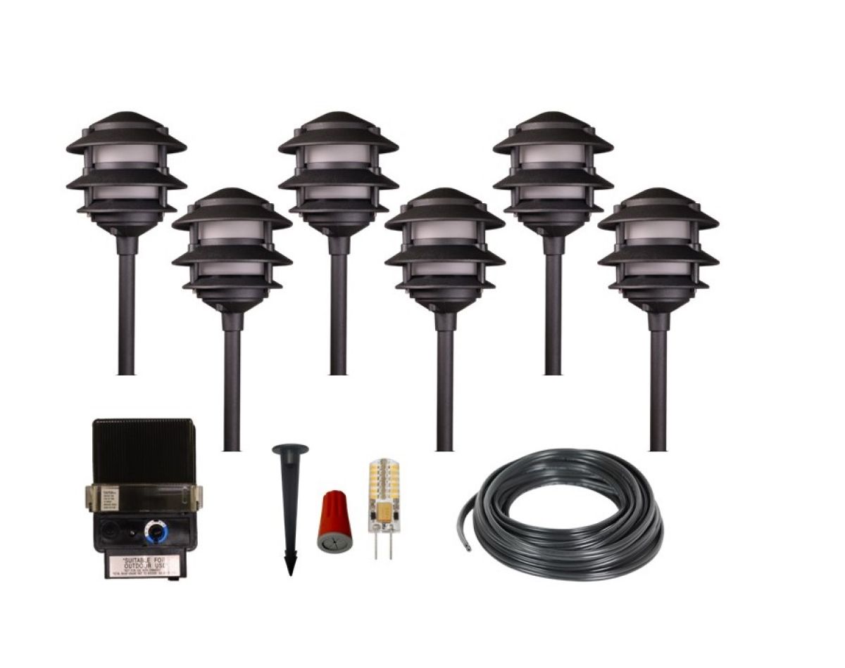 LED Pagoda Light Fixture | Pagoda Outdoor Light