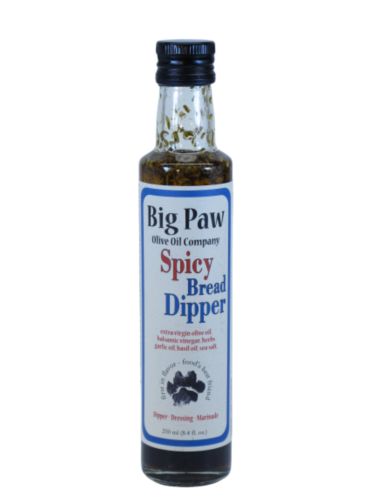 Spicy Bread Dipper 250 ml | Spicy Paw | Big Paw Olive Oil