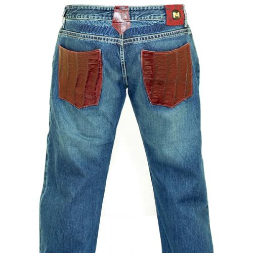 Mauri J33 Baby Crocodile Jeans.