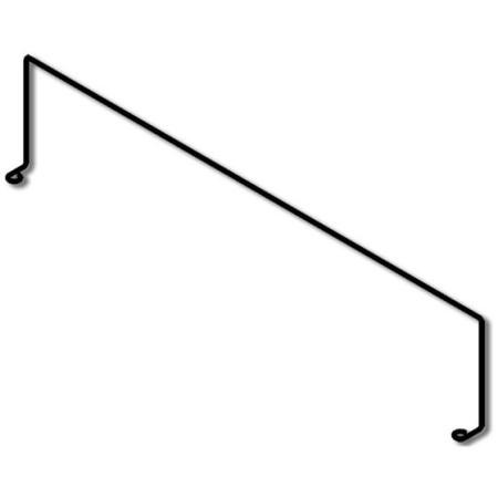 TELECT ACCE-Lbar-19BLK 19-inch Black Tie-Down Lacing Bar | Radio Gagas