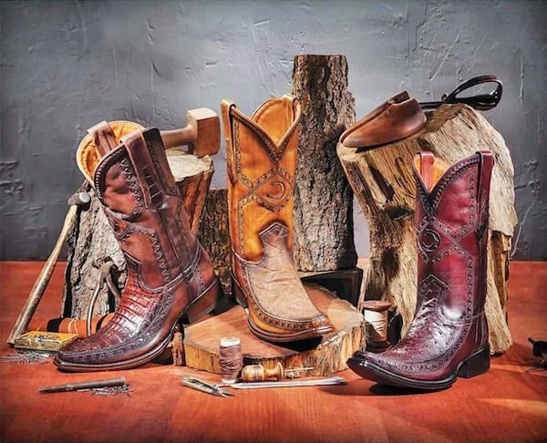 Kick the dust up this summer with these exotic cowboy boots