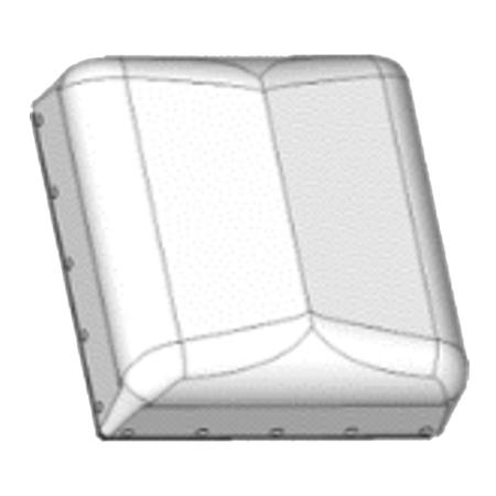 1 ft 65deg NWAV X-Pol Panel Antenna with 4.3-10 Female Connectors ...