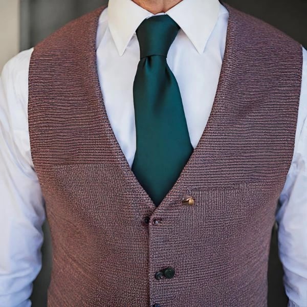 How to style a mens vest